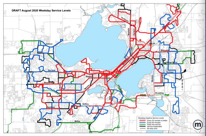 Madison Metro Bus Route Changes for the Fall - Forward Lookout